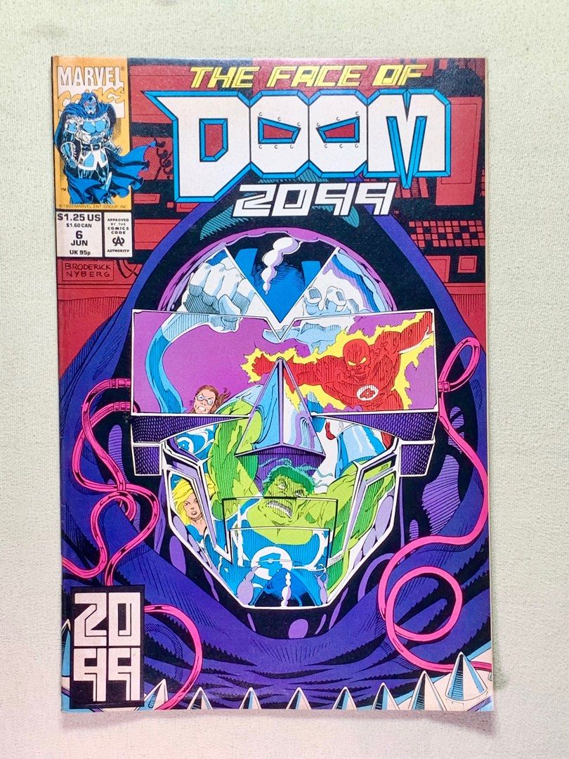 SET - Doom 2099 issues 1-12 Marvel Comics 1993, Hobbies & Toys, Books ...