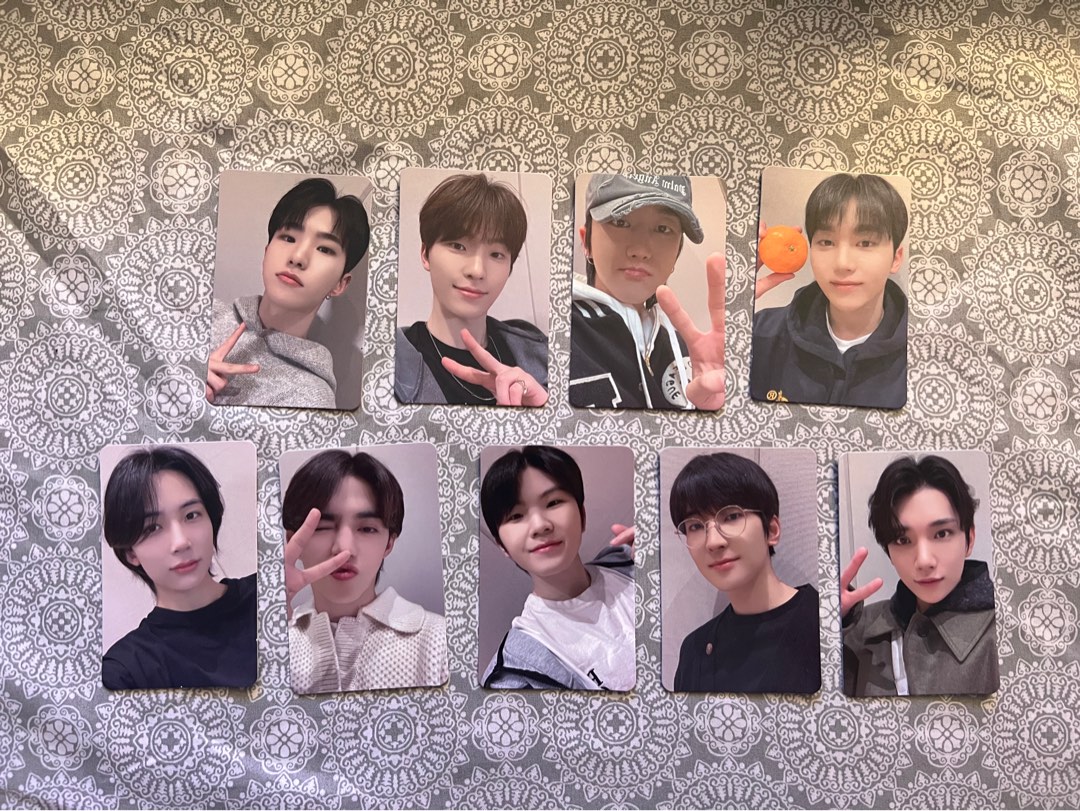 Seventeen Yizhiyu Yzy Sector 17 Round 2 R2 Fansign Photocard B, Hobbies ...