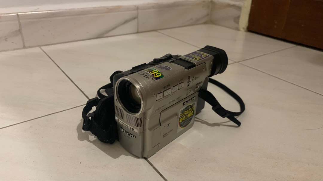 Sharp Mini Dv Camcorder, Photography, Video Cameras on Carousell