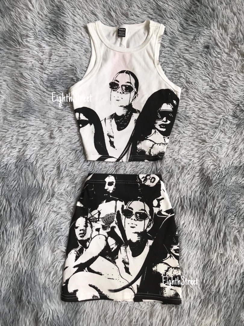 SHEIN GRAPHIC SET, Women's Fashion, Dresses & Sets, Sets or Coordinates ...