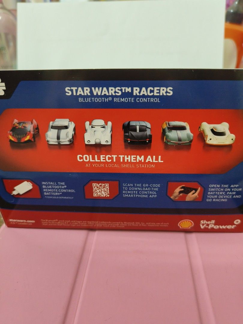 Shell Star Wars Race Car, Hobbies & Toys, Toys & Games on Carousell