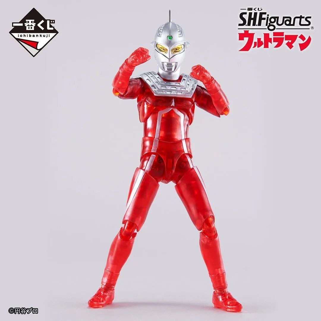 S.H.Figuarts SHF Ultraseven Ultraman Seven Transparent Ver IchibanKuji ...