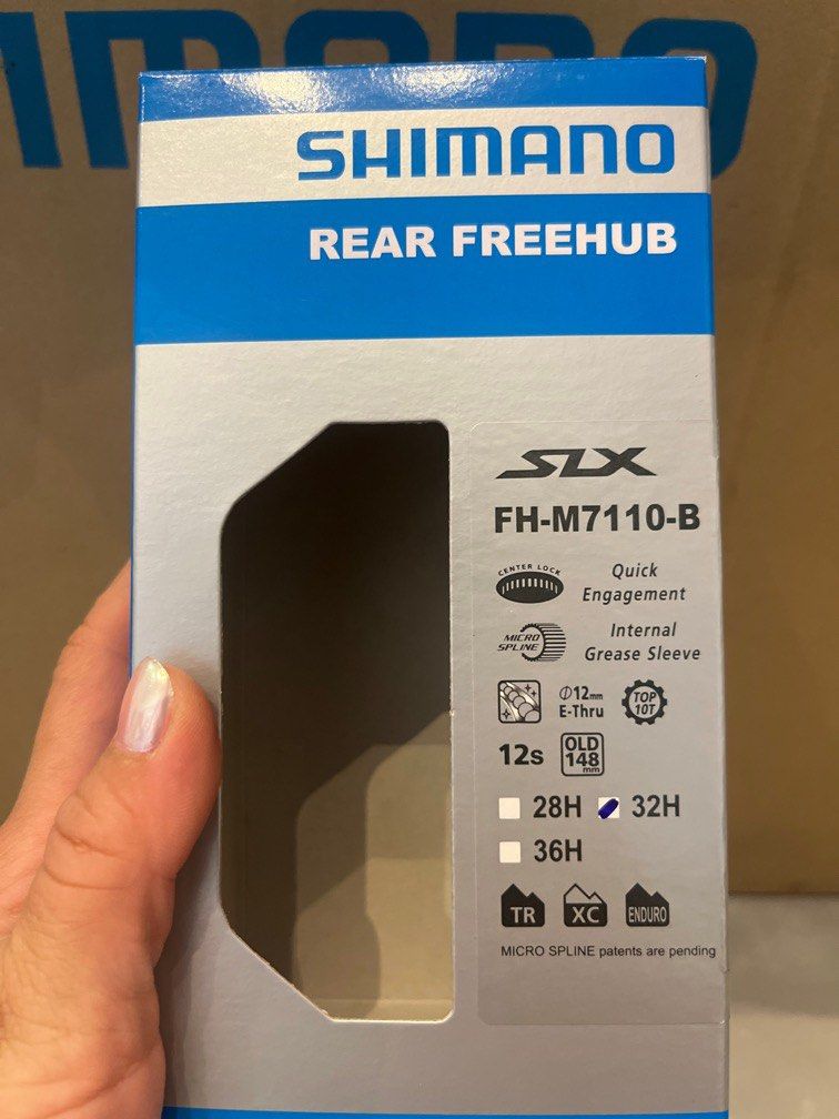 Shimano SLX 12 speed Rear Freehub hub, Sports Equipment, Bicycles ...