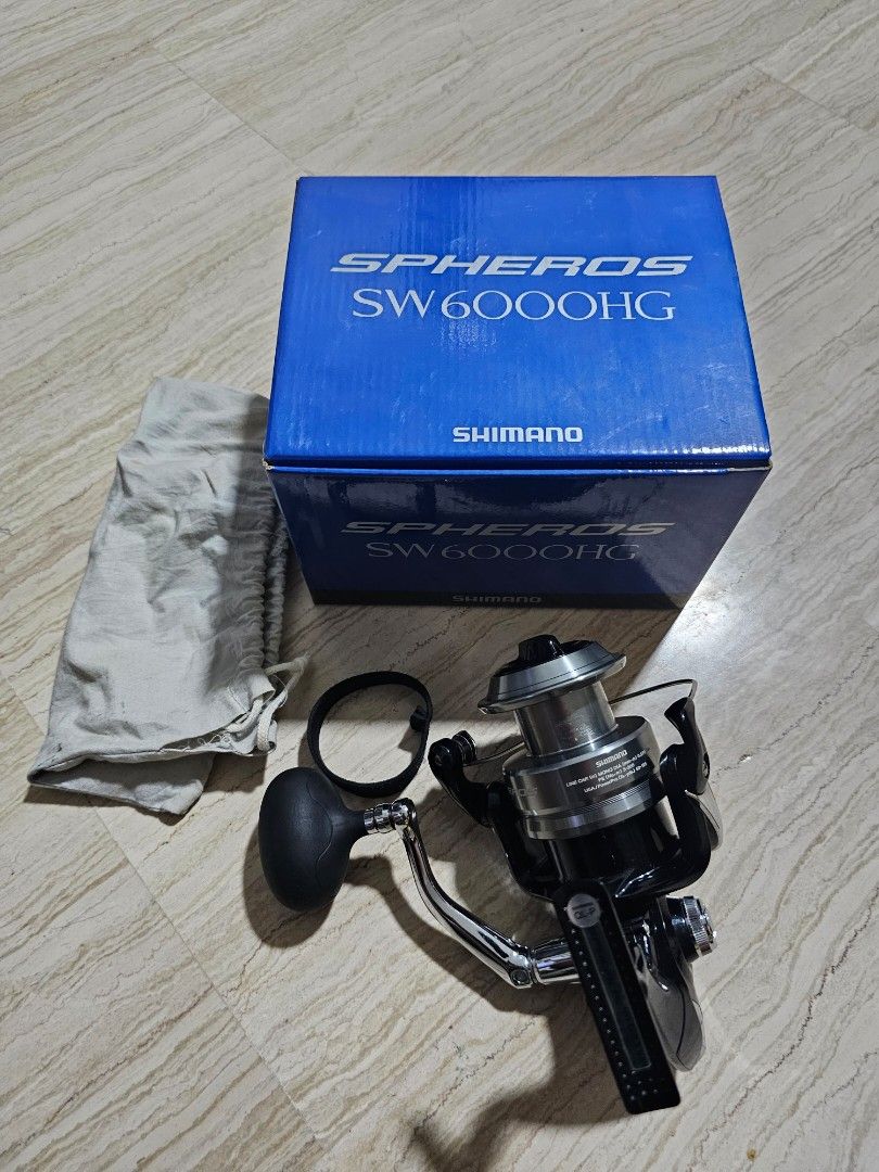 Shimano Spheros SW6000HG, Sports Equipment, Fishing on Carousell