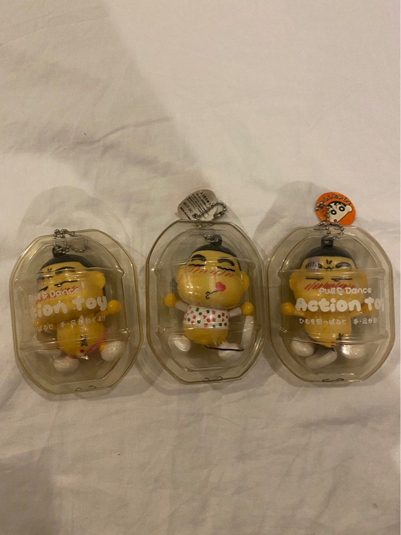 Shin chan pull & dance action toy, Hobbies & Toys, Toys & Games on ...