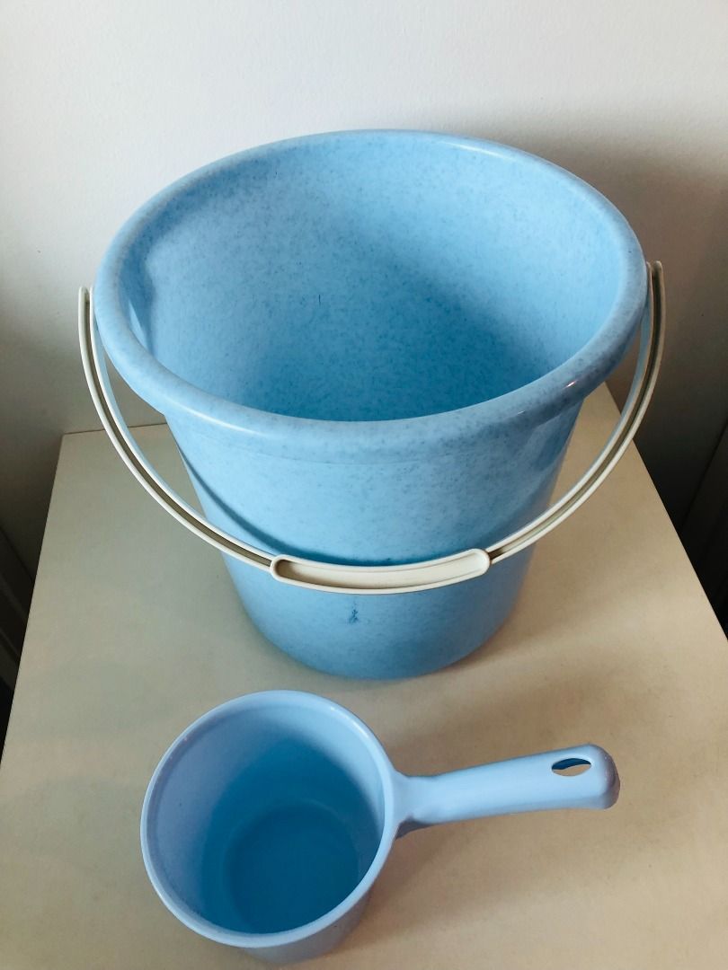 Shower Water Pail Ladle Baldi Senduk Mandi Air, TV & Home Appliances ...