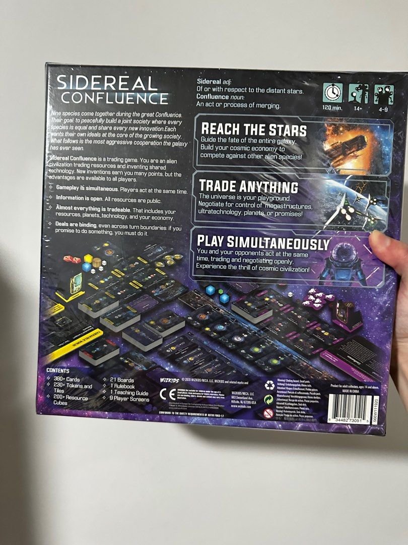 Sidereal Confluence Remastered Edition, Hobbies & Toys, Toys & Games on Carousell