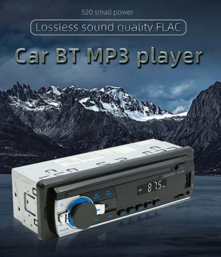 Single Din Bluetooth Radio Head Unit - Brand New., Car Accessories ...