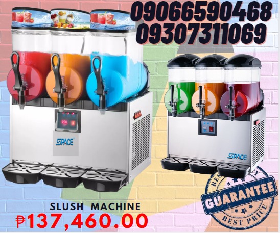 slush machine with 3 flavors, Everything Else, Looking For on Carousell