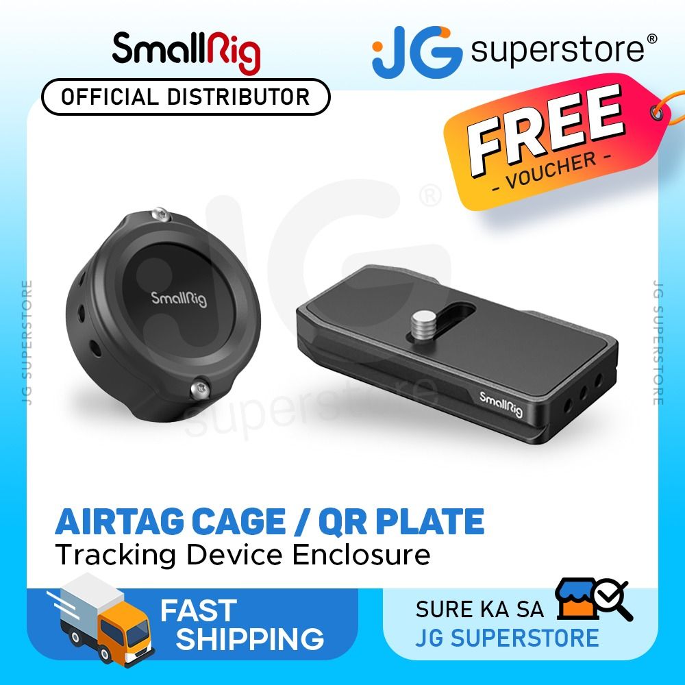 SmallRig Camera Tracking Device Mount Cage / Quick Release Mount Plate ...