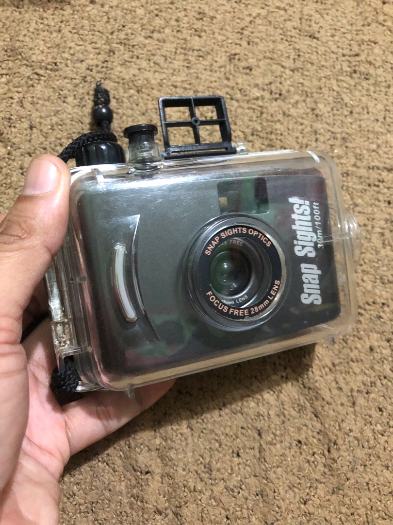 Snap sight 30/100ft film camera, Photography, Cameras on Carousell