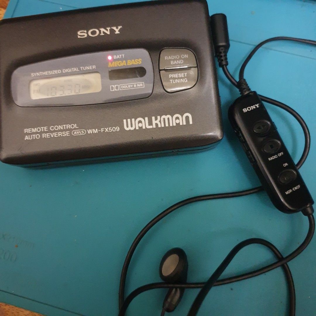 Sony WalkMan WM-FX509 MEGA BASS, Audio, Portable Music Players on Carousell