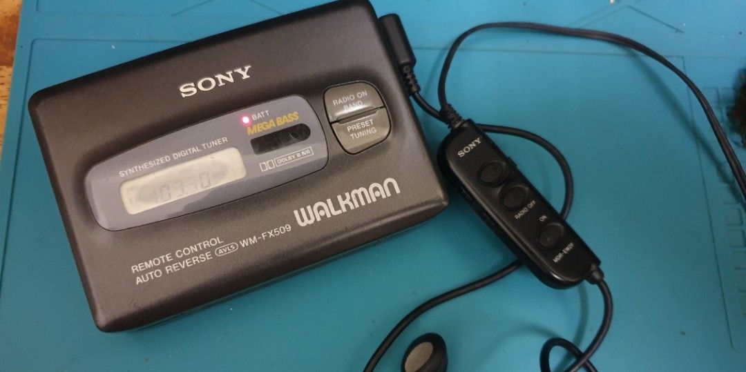 Sony WalkMan WM-FX509 MEGA BASS, Audio, Portable Music Players on Carousell