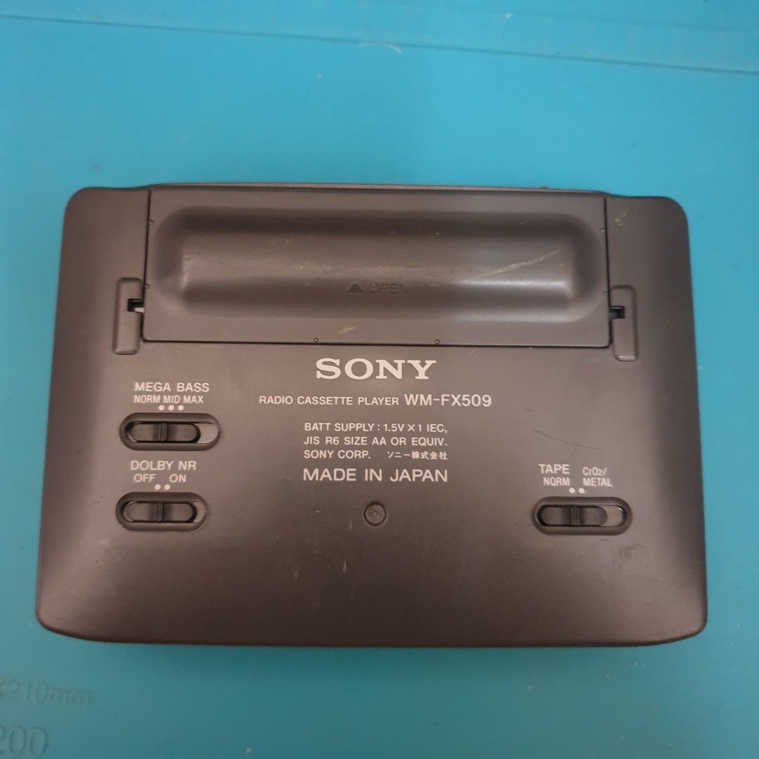 Sony WalkMan WM-FX509 MEGA BASS, Audio, Portable Music Players on Carousell