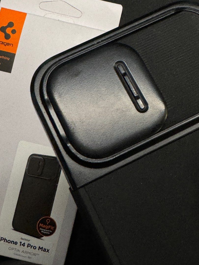 Spigen Optik Armor for iPhone 14 Pro Max, Mobile Phones & Gadgets ...