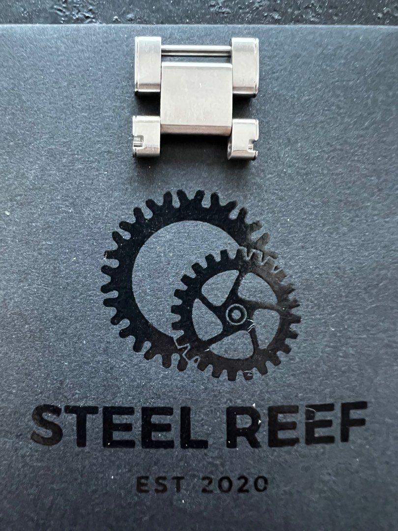Steel Reef Tudor Black Bay 58 extension link, Luxury, Watches on Carousell