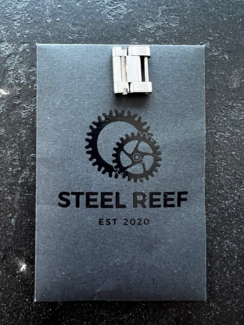 Steel Reef Tudor Black Bay 58 extension link, Luxury, Watches on Carousell