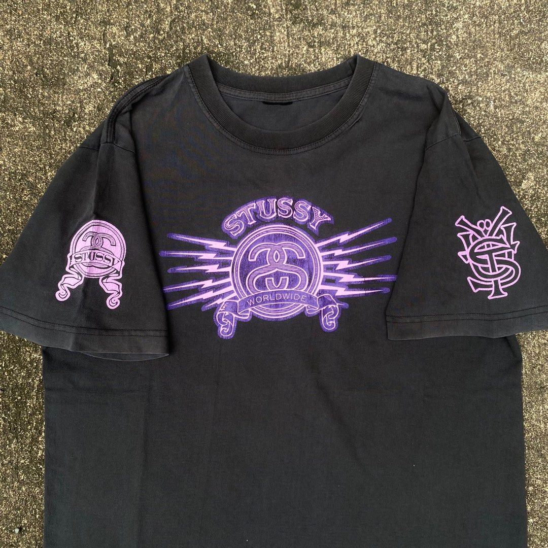 Stussy World Wide, Men's Fashion, Tops & Sets, Tshirts & Polo Shirts on ...