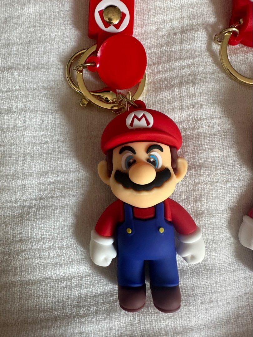 Super Mario Keychains, Hobbies & Toys, Toys & Games on Carousell