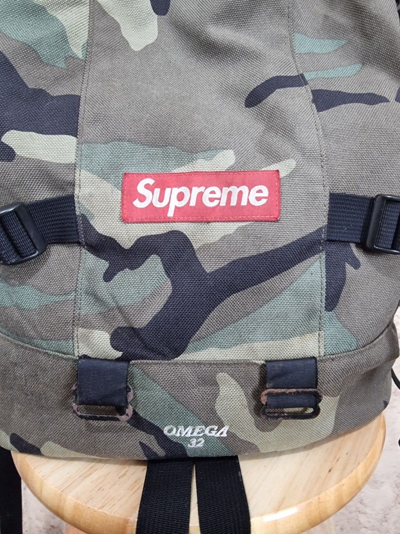 Supreme Omega 32 Camo Backpack, Men's Fashion, Bags, Backpacks on Carousell