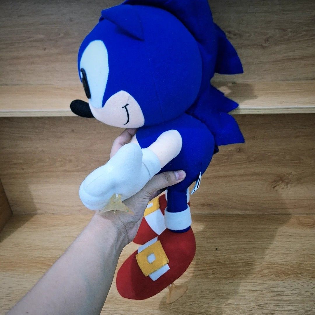 Taiwan Exclusive Released Sonic the Hedgehog Plush Toy, Hobbies & Toys ...