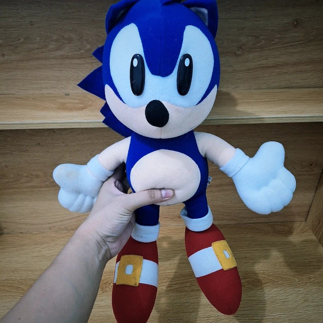 Taiwan Exclusive Released Sonic the Hedgehog Plush Toy, Hobbies & Toys ...