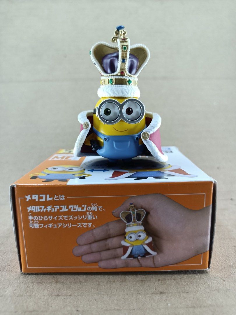 Takara tomy minion kelvin + king bob, 興趣及遊戲, 玩具 & 遊戲類 - Carousell