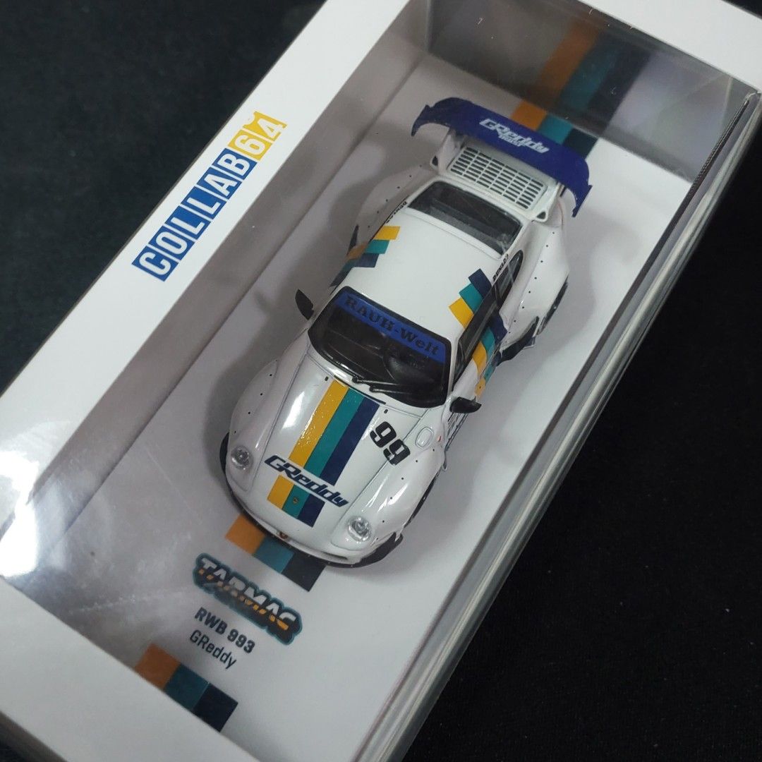 Tarmac Works RWB 993 Greddy, Hobbies & Toys, Toys & Games on Carousell