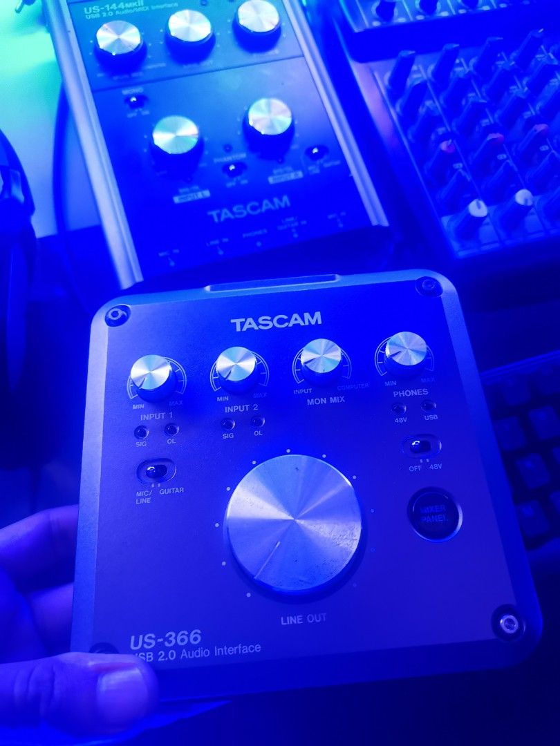 tascam us 144mkii usb audio interface, Audio, Other Audio Equipment on ...