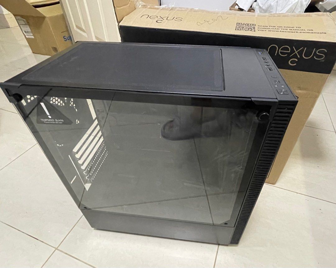 Tecware destop case ATX MATX ITX, Computers & Tech, Desktops on Carousell