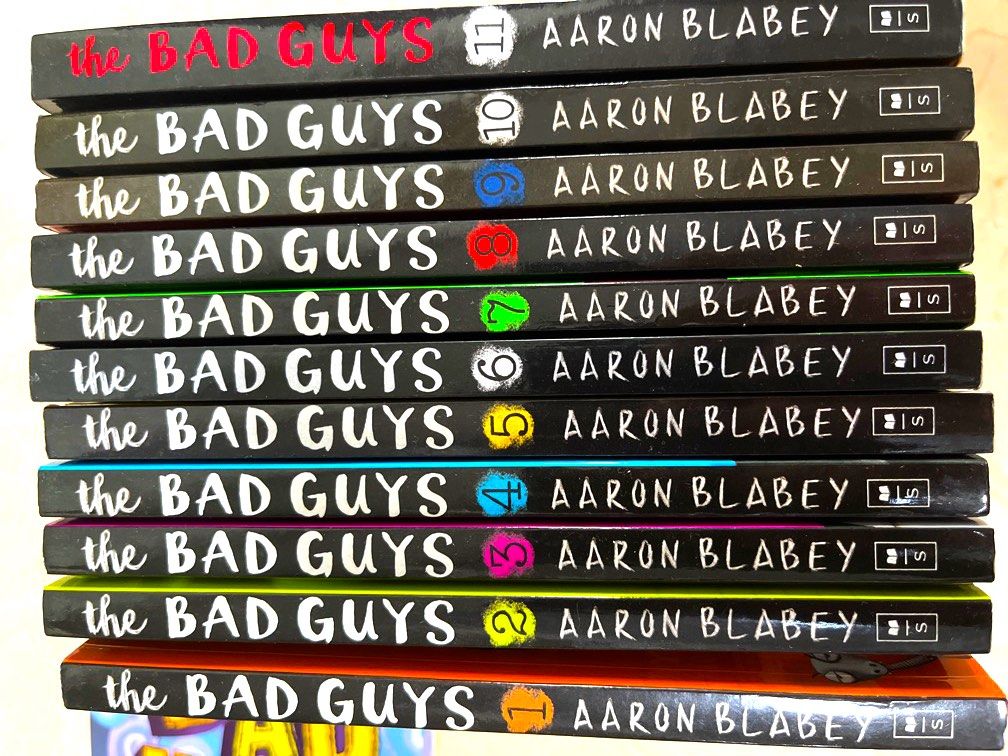 The Bad Guys book 1-11 by Aaron Blabey, Hobbies & Toys, Books ...