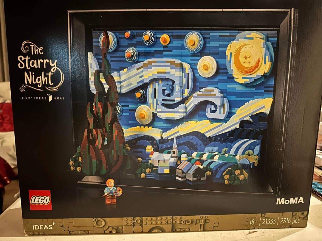 The starry night vincent Van Gogh Lego, Hobbies & Toys, Toys & Games on ...