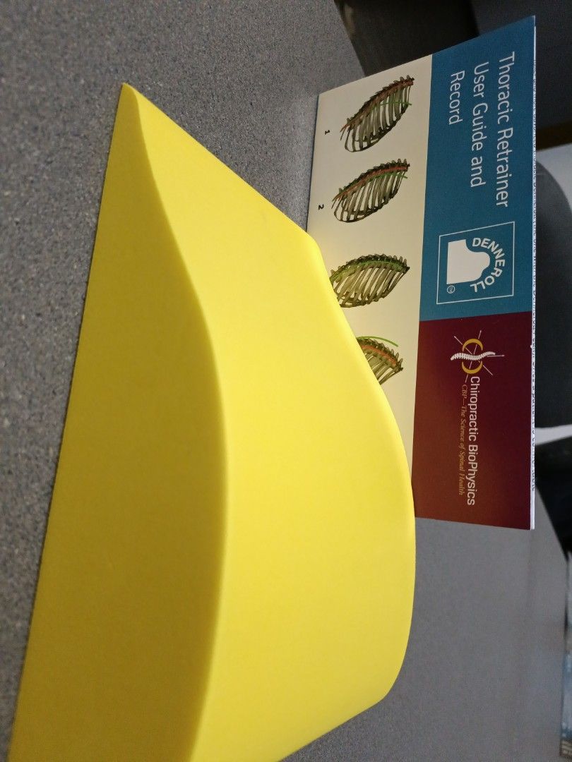 Denneroll Thoracic Retrainer - Small, Health & Nutrition, Braces ...