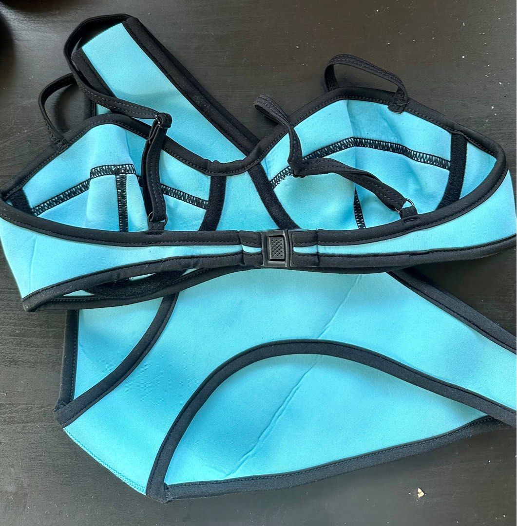 Tiffany Neoprene Bikini, Women's Fashion, Swimwear, Bikinis & Swimsuits on Carousell