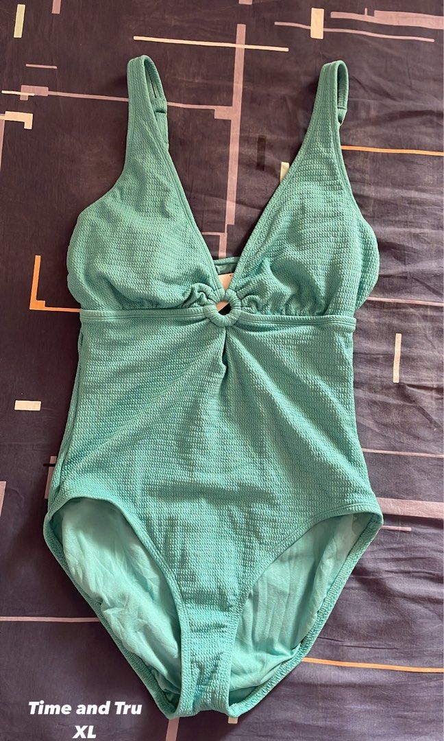 Time and Tru One Piece Swimsuit, Women's Fashion, Swimwear, Bikinis ...