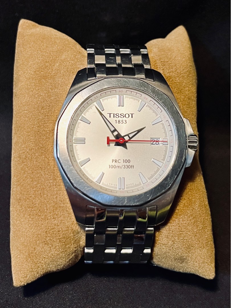 Tissot PRC 100 Quartz Wrist Watch, Reference P870/970, Men's Fashion ...
