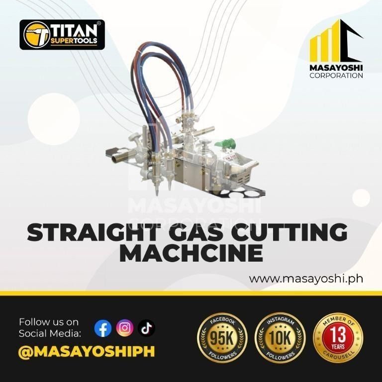 Titan Supertools Straight Gas Cutting Machine | Titan Supertools | Gas ...