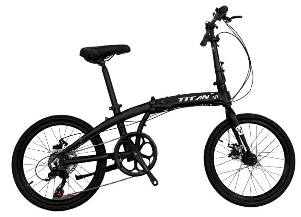 Titan V1 Foldable Bicycle, Sports Equipment, Bicycles & Parts, Bicycles on Carousell