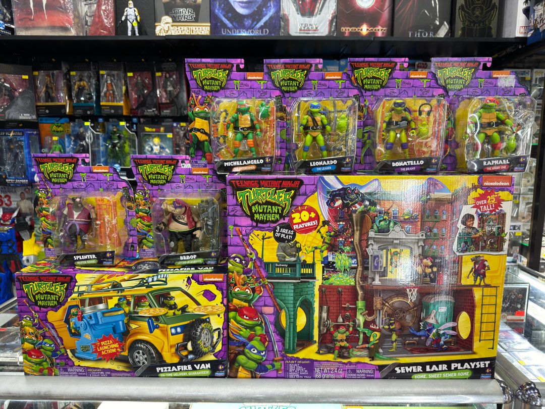 TMNT PLAYMATES (SET), Hobbies & Toys, Toys & Games on Carousell