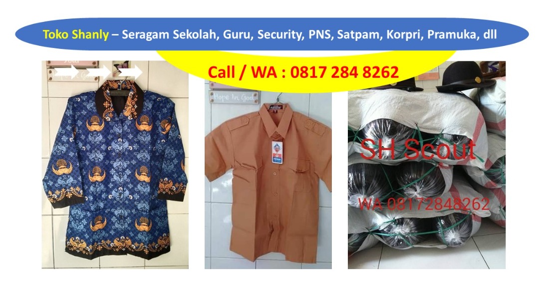 Toko Seragam Satpam Korpri Olahraga dan Pramuka Karangbinangun Lamongan ...