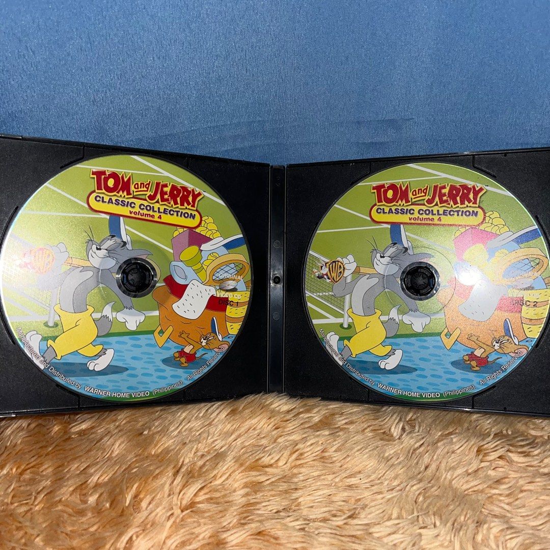 Tom and Jerry Classic Collection Volume 4, Hobbies & Toys, Music & Media, CDs & DVDs on Carousell