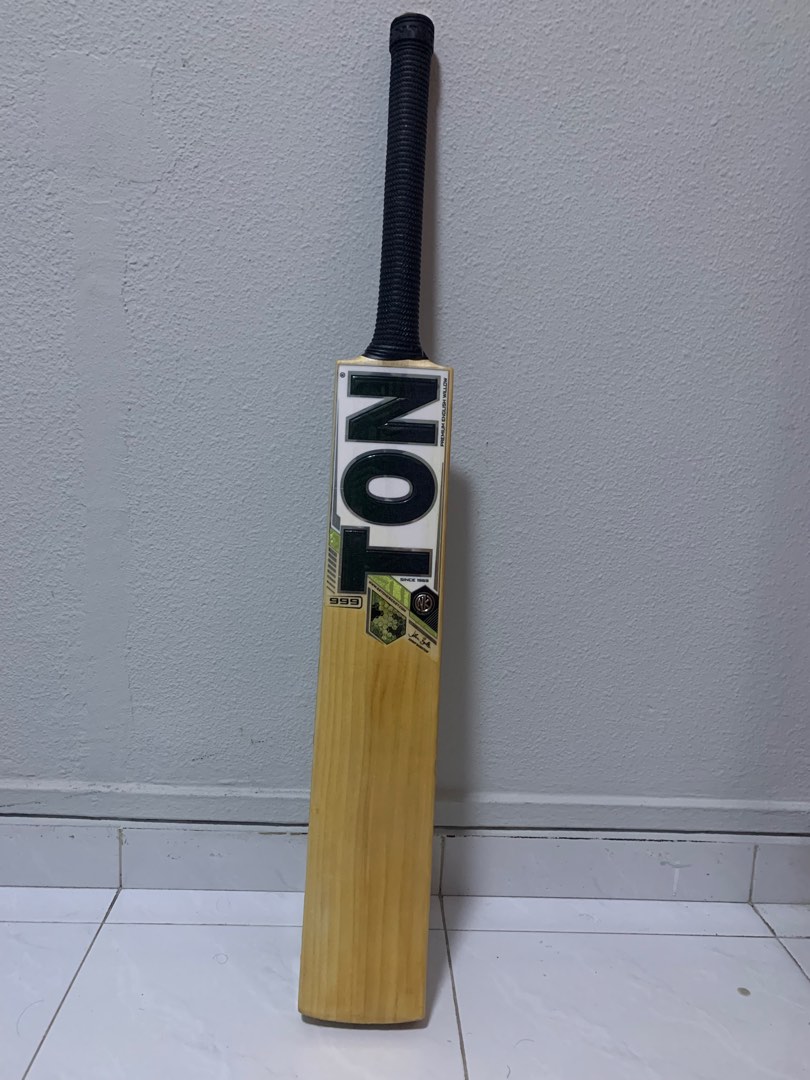 Ton Leather Ball Cricket Bat, Sports Equipment, Sports & Games, Racket ...