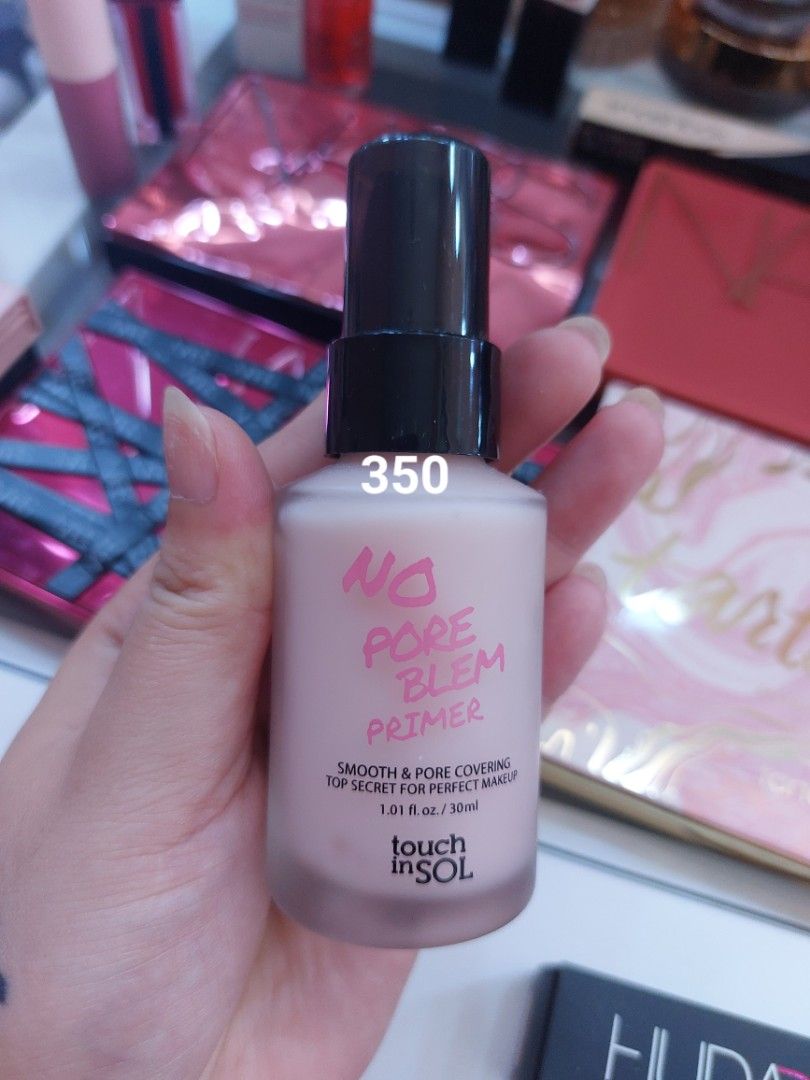 Touch in sol no pores primer, Beauty & Personal Care, Face, Makeup on ...