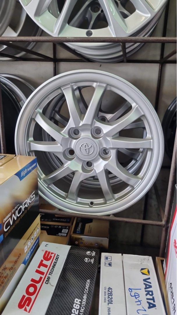 Toyota 16 inch Rims, Car Accessories, Tyres & Rims on Carousell