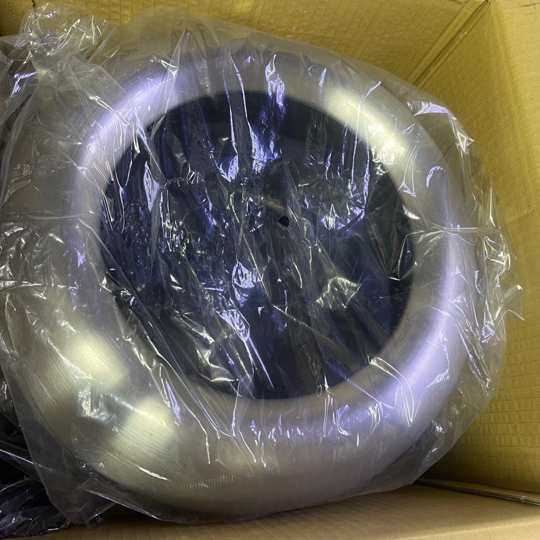 TP-SIMPLEHUMAN Bullet Open Top Trash Can, Commercial Grade, Heavy Gauge ...