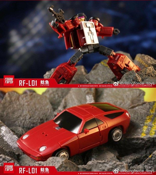 Transformers Rising Force - RF-L01 Catfish (Aka Deadend )/ RF-L02 Crow ...