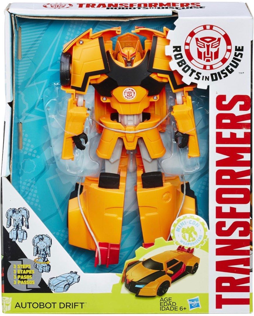 Transformers: Robots in Disguise 3-Step Changers Autobot Drift, Hobbies ...