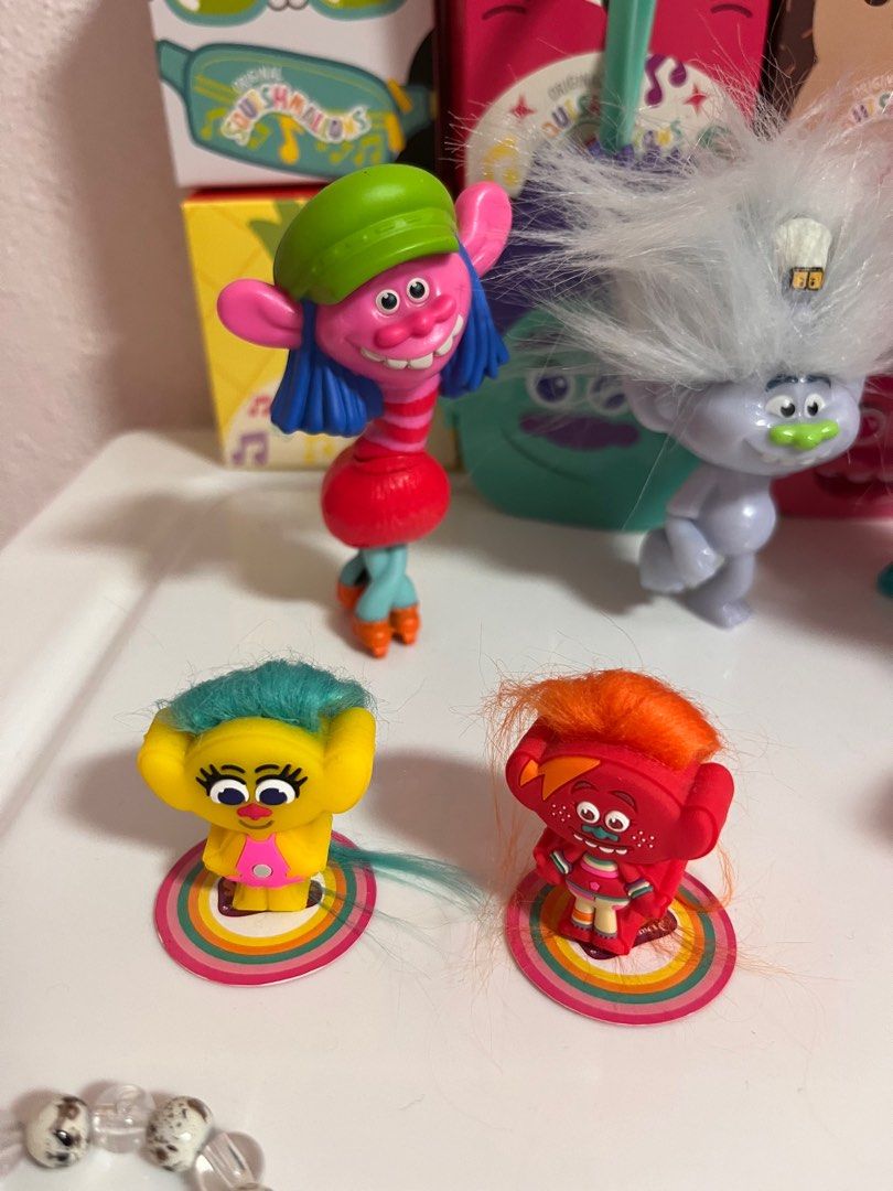 Trolls Mcdonalds Collection, Hobbies & Toys, Toys & Games on Carousell