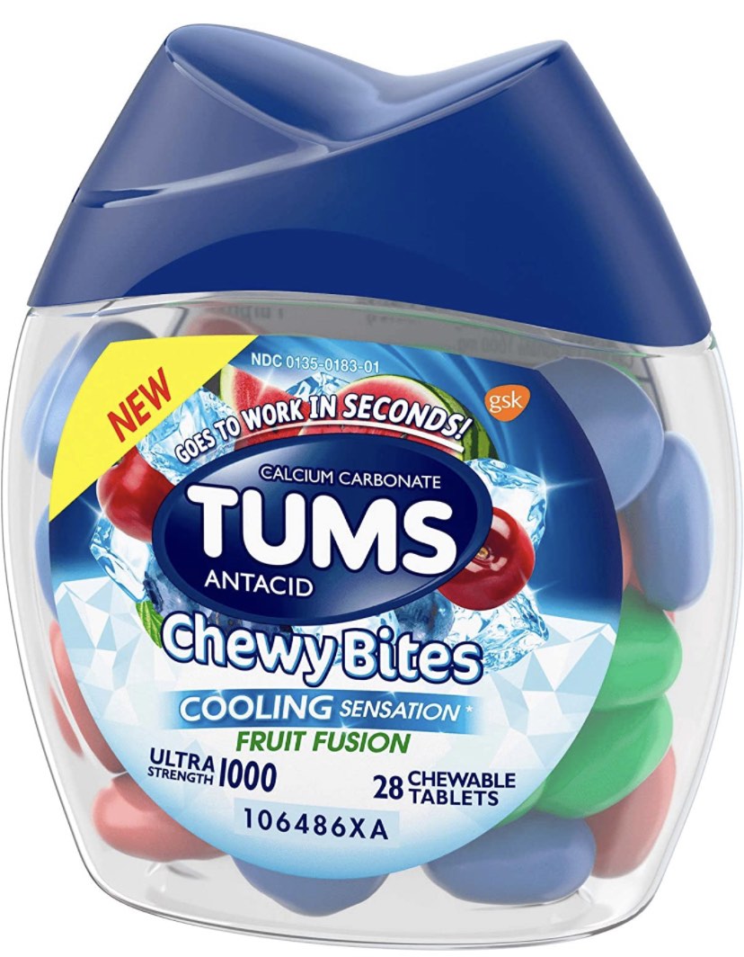 Tums Chewy Bites (Anti-Acid), Health & Nutrition, Medical Supplies ...