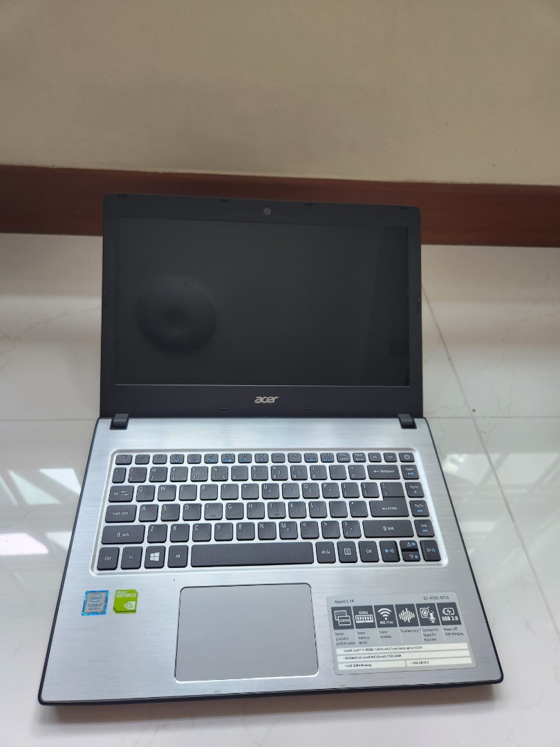 UPGRADED - Acer Aspire E14 - E5-476G Laptop, Computers & Tech, Laptops & Notebooks on Carousell